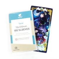 China 50MICRO Thick Waterproof Dustproof 70x120mm Board Game Sleeves for Card Protection and Deck Protector for sale