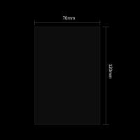 China 50MICRO Thick Waterproof Dustproof 70x120mm Board Game Sleeves for Card Protection and Deck Protector for sale