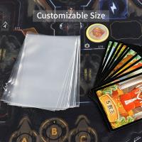 China 65x100mm Durable PP Waterproof Dustproof Board Game Sleeves for Card Protection for sale