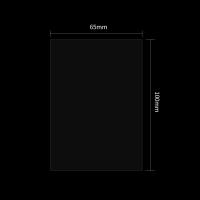 China 65x100mm Durable PP Waterproof Dustproof Board Game Sleeves for Card Protection for sale