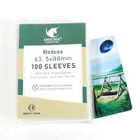 China 50MICRO Thickness Waterproof Dustproof Board Game Sleeves 63.5x88mm for Card Protection for sale