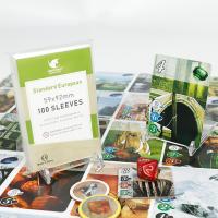China 59x92mm Waterproof Dustproof Crystal Clear Board Game Card Sleeves for Card Protection for sale