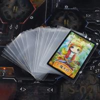 China 59x92mm Waterproof Dustproof Crystal Clear Board Game Card Sleeves for Card Protection for sale