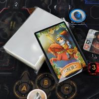 China 59x92mm Waterproof Dustproof Crystal Clear Board Game Card Sleeves for Card Protection for sale