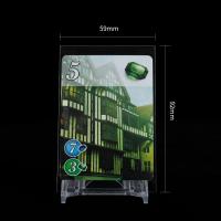 China 59x92mm Waterproof Dustproof Crystal Clear Board Game Card Sleeves for Card Protection for sale