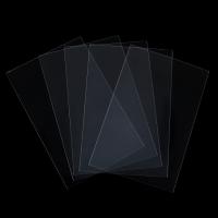 China 56x87mm Size Crystal Clear Heat Seal Card Sleeves for Board Game Deck Protector for sale
