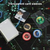 China 41x63mm Size 100MICRO Thickness Waterproof Dustproof Board Game Sleeves Card Sleeves for Card Protection for sale