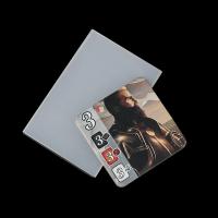 China 41x63mm Size 100MICRO Thickness Waterproof Dustproof Board Game Sleeves Card Sleeves for Card Protection for sale
