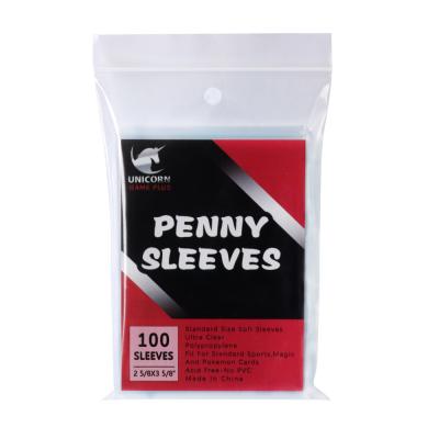 China Ultra Clear PP Card Sleeves 2-5/8