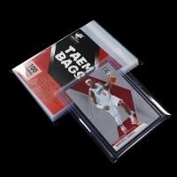 China 2mil Thickness Clear PP Material Re-Sealable Team Set Bags 100 Count Pack for Card Protection for sale