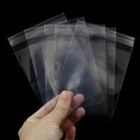China 2mil Thickness Clear PP Material Re-Sealable Team Set Bags 100 Count Pack for Card Protection for sale