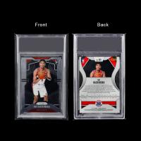 China UV Cut Standard Thickness Graded Card Sleeve with Heat Seal Handle for Industrial Card Protection for sale