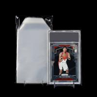 China UV Cut Standard Thickness Graded Card Sleeve with Heat Seal Handle for Industrial Card Protection for sale