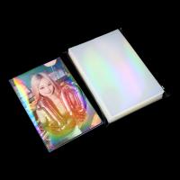 China Hologram Effects Photo Card Sleeves 58x89mm Size with Heat Seal for KPOP Card Protection for sale