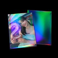 China Hologram Effects Photo Card Sleeves 58x89mm Size with Heat Seal for KPOP Card Protection for sale