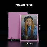 China 11 Colors Premium Thickness Hologram Effects Photo Card Sleeves for KPOP Idol and Card Protection for sale