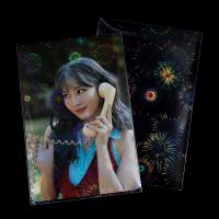 China Hologram Effects Photo Card Sleeves with Heat Seal for KPOP Cards in 58x89MM Size for sale