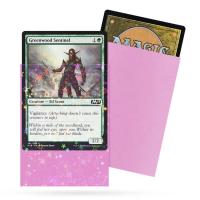 China 66X91MM Size Matte Card Sleeves with Galaxy Effects Hologram and Acid PVC-Free Protection for sale