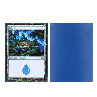 China 66X91MM Size Matte Card Sleeves with Galaxy Effects Hologram and Acid PVC-Free Protection for sale
