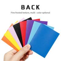 China 66X91MM Size Matte Card Sleeves with Galaxy Effects Hologram and Acid PVC-Free Protection for sale
