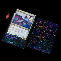 China 64x89MM Holographic Card Sleeves with Hologram Effects and Acid and PVC-Free Perfect Fit Sleeves for TCG for sale