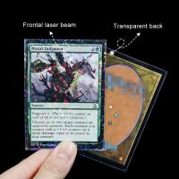 China 64x89MM Holographic Card Sleeves with Hologram Effects and Acid and PVC-Free Perfect Fit Sleeves for TCG for sale