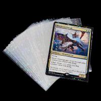 China 64x89MM Holographic Card Sleeves with Hologram Effects and Acid and PVC-Free Perfect Fit Sleeves for TCG for sale