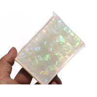China 60X87MM Hologram Effect Perfect Fit Card Sleeves with Heat Seal for TCG Game Accessories for sale