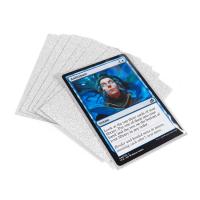 China Galaxy Effects Hologram Matte Card Sleeves 66X91MM Size Acid and PVC-Free Card Protectors for TCG Games for sale