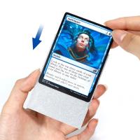 China Galaxy Effects Hologram Matte Card Sleeves 66X91MM Size Acid and PVC-Free Card Protectors for TCG Games for sale