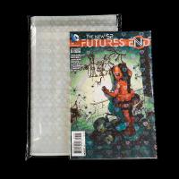 China CE Certified Vertical Heart Hologram Comic Book Bags 6 7/8