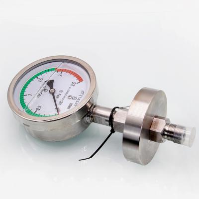 China 316L Stainless Steel Pressure Gauge for sale