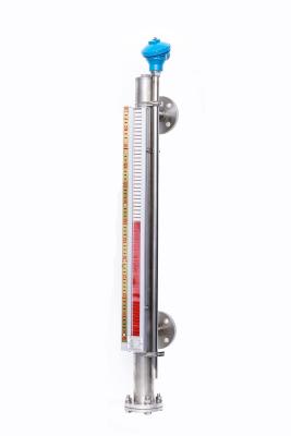 China MAGNETIC FLOAT TYPE LEVEL GAUGE WITH LEVEL TRANSMITTER for sale