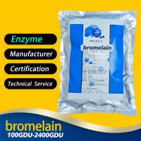 China Bromelain Enzyme Powder 2400GDU Protease Manufacturers Enzyme Preparations Have Price Advantages for sale