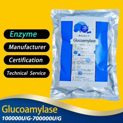 China Alpha Amylase And Glucoamylase 100000U/G-1000000U/G Customized Enzyme Activity for sale