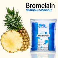 China Bromelain In Pineapple Juice 50000U/G-1200000U/G Digestive Tablets Raw Materials for sale