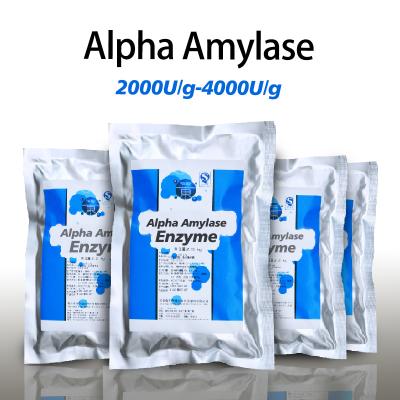 China 4000u/G Alpha Amylase Powder Water Soluble Customized Enzyme Activity for sale