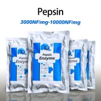 China Water Soluble Pepsin Proteolytic Enzyme 10000NF/Mg For Protein Hydrolysis for sale
