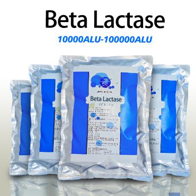 China Water Soluble Beta Lactase Enzyme In Food 10000ALU-100000ALU Powder Like for sale
