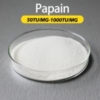 China 50TU/MG-1000TU/MG Papain Enzyme Powder Protease Enzyme Preparation Sample for sale