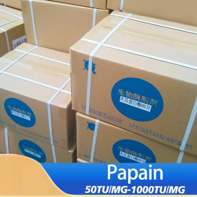 China Enzyme Papain 50TU/MG-1000TU/MG Providing Enzyme Preparation Sample Minimum Order 1kg for sale