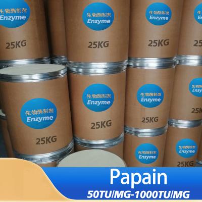 China Papaya Leaf Enzymes Customized 50TU/MG-1000TU/MG 300USP-6000USP for sale