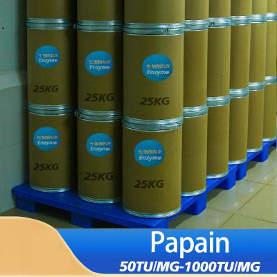 China 300USP-6000USP Protease Enzyme Food Pharmaceutical Grade Papain Customized for sale