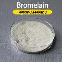 China 600GDU-2400GDU bromelain papain enzyme Powder like fully soluble in water,providing enzyme preparation sample for sale