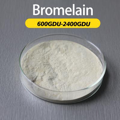 China 600GDU-2400GDU bromelain papain enzyme Powder like fully soluble in water,providing enzyme preparation sample for sale