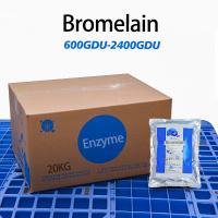 China Food Grade Bromelain Gluten 2400GDU Bromelain Powder For Protein Hydrolysis for sale
