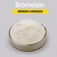 China Pharmaceutical Bromelain Enzyme 600GDU Bromelain Powder CAS 9001-00-7 for sale