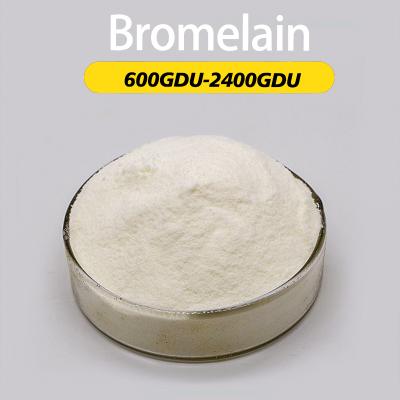 China Pharmaceutical Bromelain Enzyme 600GDU Bromelain Powder CAS 9001-00-7 for sale