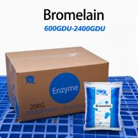 China Enzyme Activity Customization Bromelaina 600GDU-2400GDU Protease Powder for sale