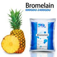 China Pharmaceutical Grade Pure Bromelain 2400 Customized Fused In Water Bromelain for sale